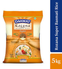 Daawat Rozana Super Basmati Rice 5kg 4ps box – Himanshu Store